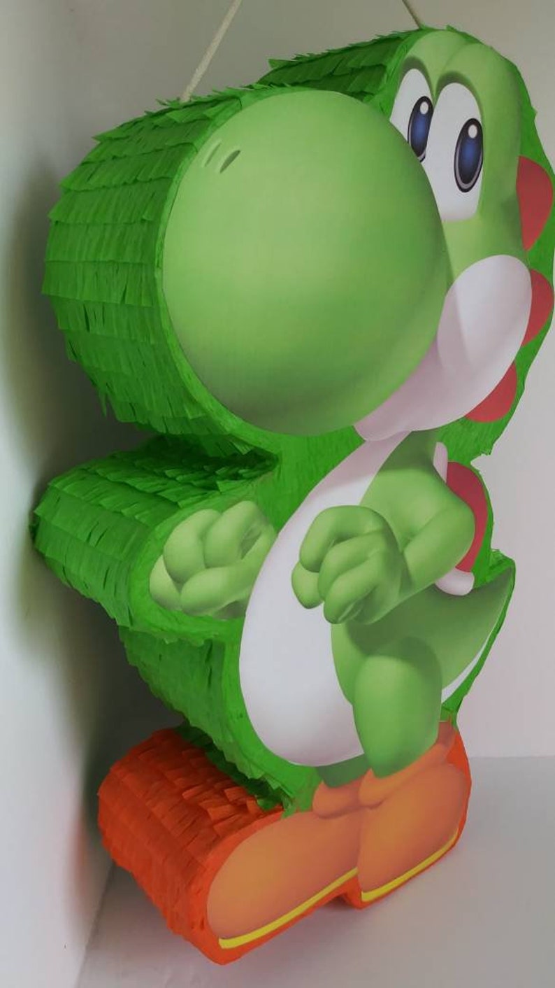 YOSHI Pinata 24X14 Green Purple or Blue from | Etsy