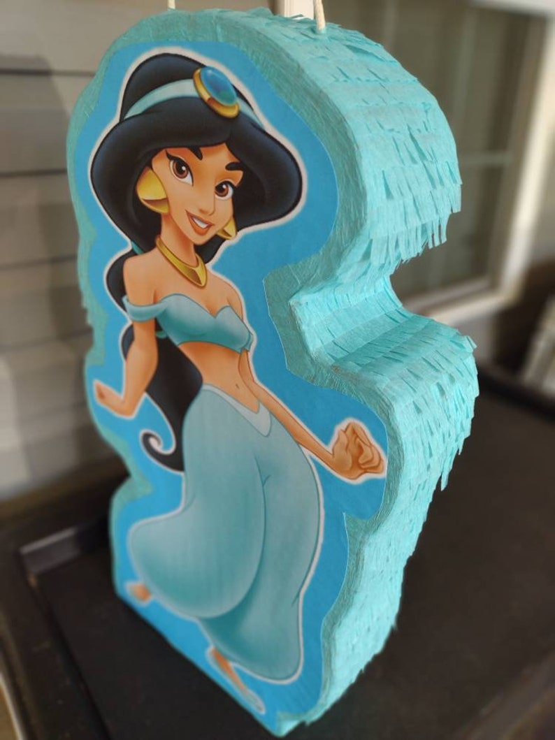 Jasmine Pinata 23x13 Aladdin Theme Party Aladdin - Etsy