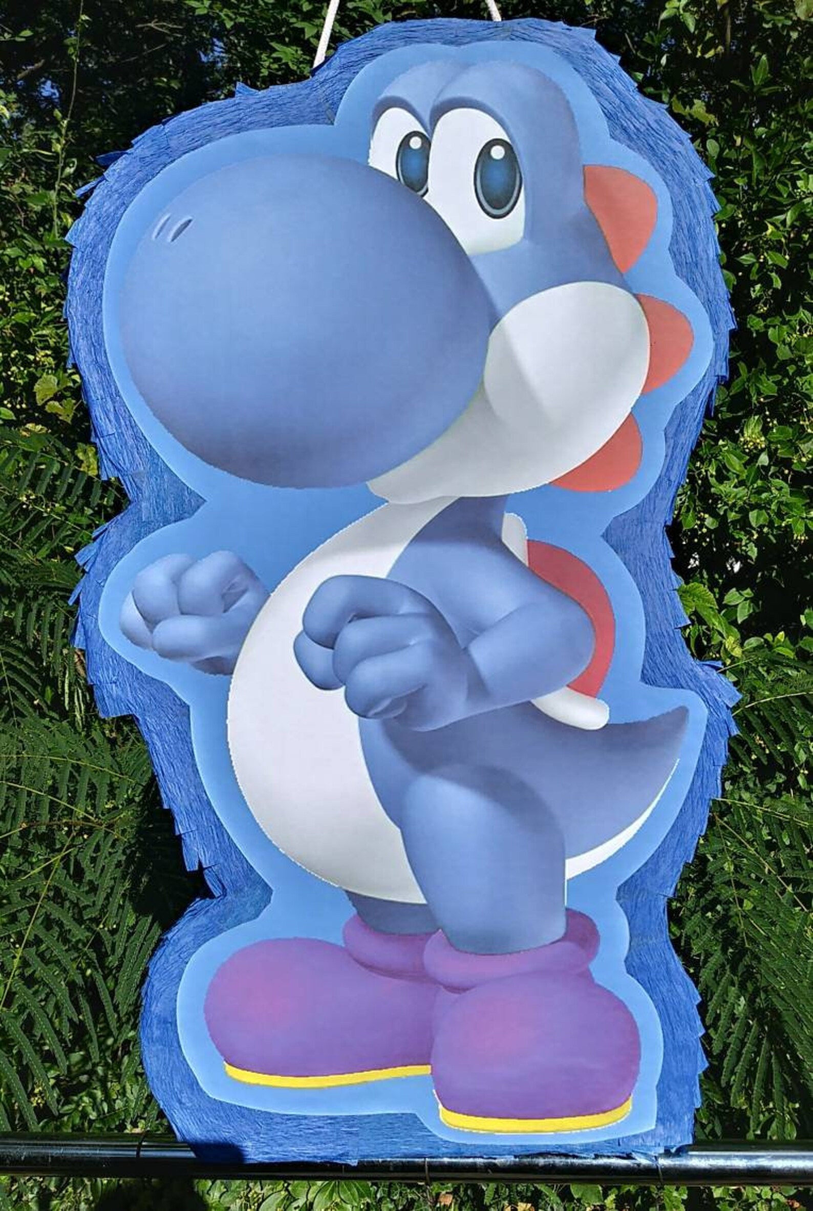 YOSHI Pinata 24X14 Verde Púrpura o Azul de Mario | Etsy