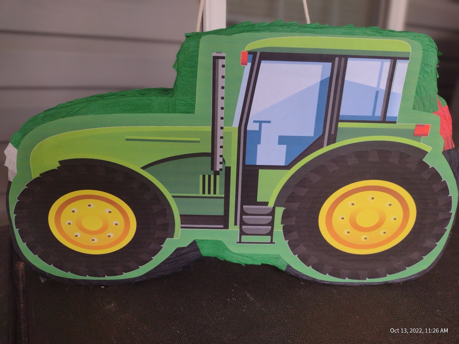 Tractor Pinata Green or Red. Dumptruck. 23x13 - Etsy