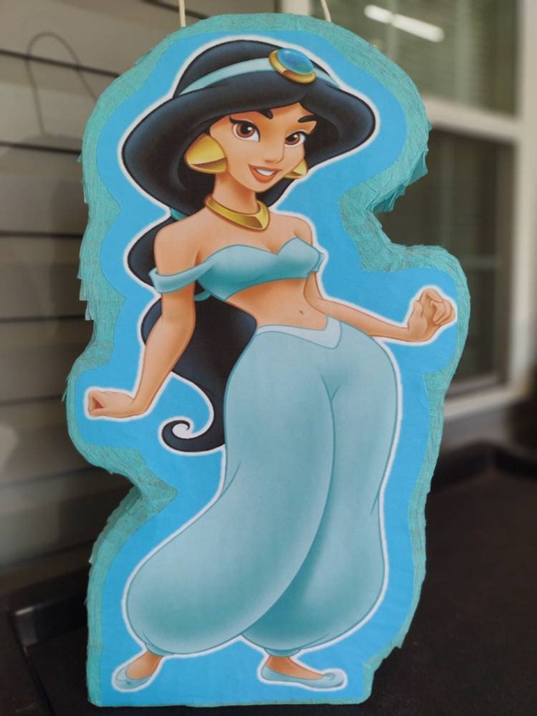 Jasmine Pinata 23x13 Aladdin Theme Party Aladdin - Etsy