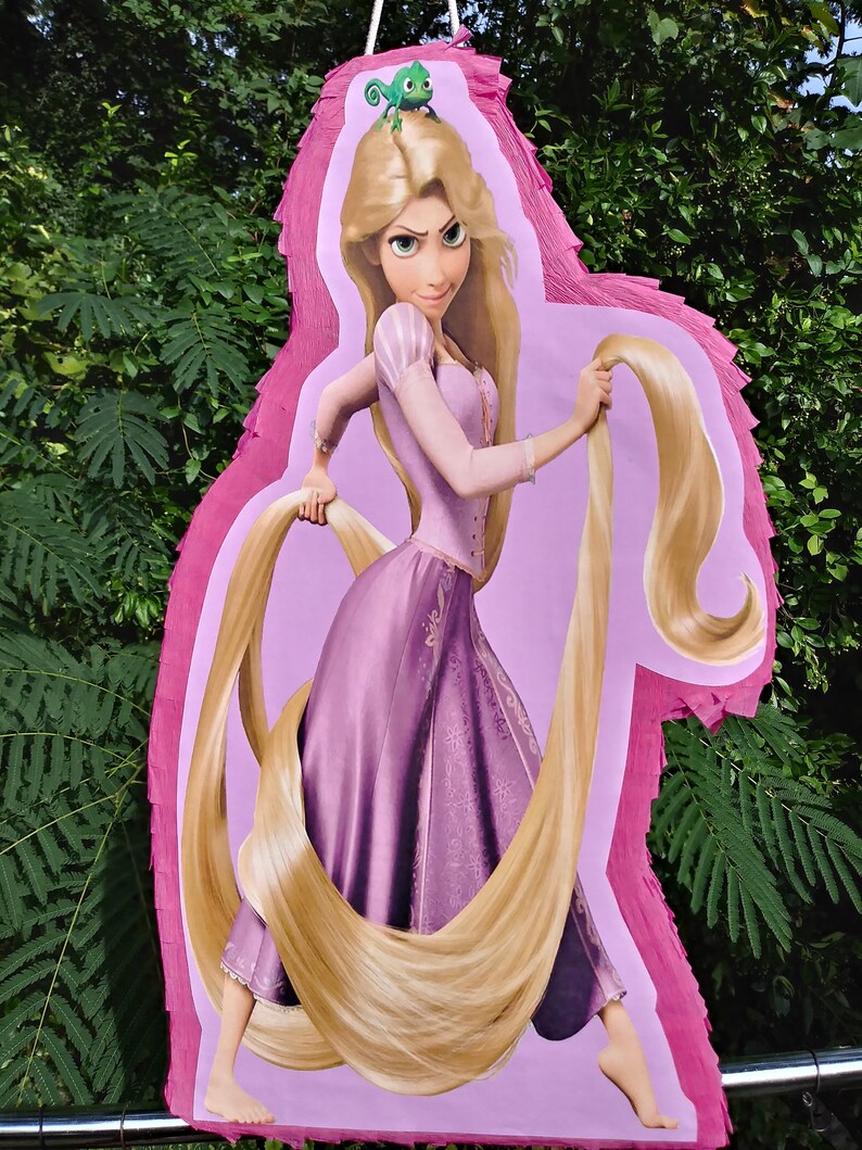 Rapunzel Pinata 23x13 Tangled Party Supplies - Etsy