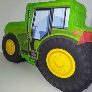 Tractor Pinata Green or Red. Dumptruck. 24x14 - Etsy