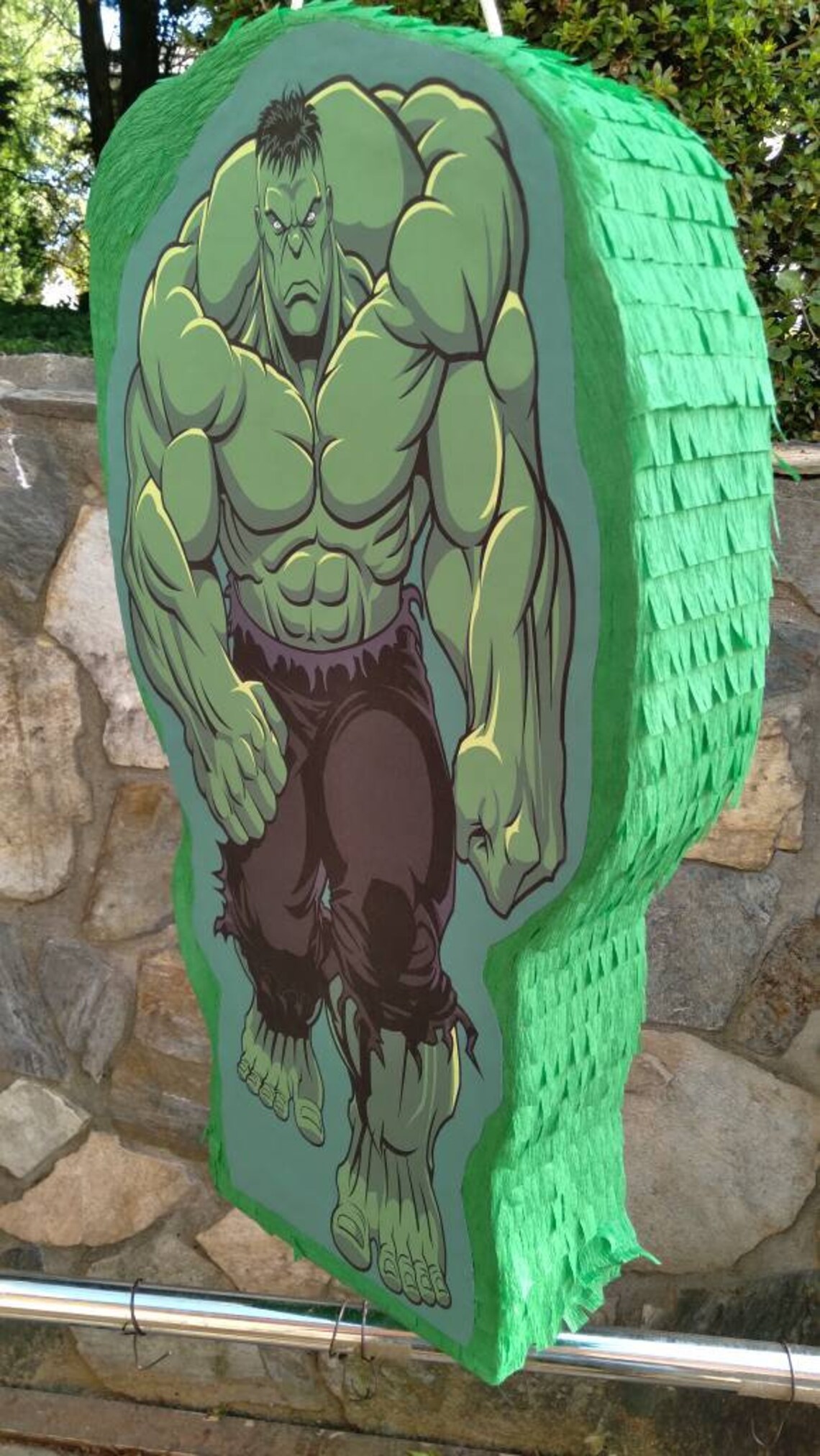Hulk Pinata 23x13 Avengers Theme Party Avengers - Etsy