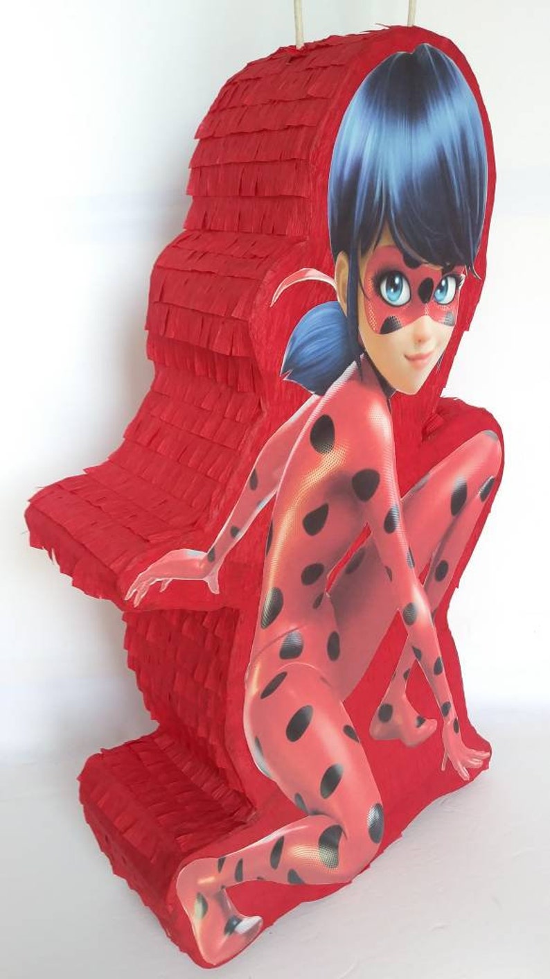 Ladybug Pinata 24x14 Tema de fiesta de mariquita | Etsy