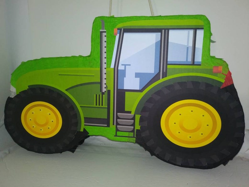 Tractor Pinata Green or Red. Dumptruck. 24x14 - Etsy