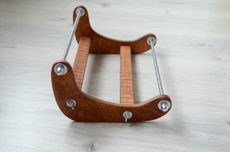 Dark Wooden Loom for LONG Beadwork Weaving for Loomed Stitch - Etsy