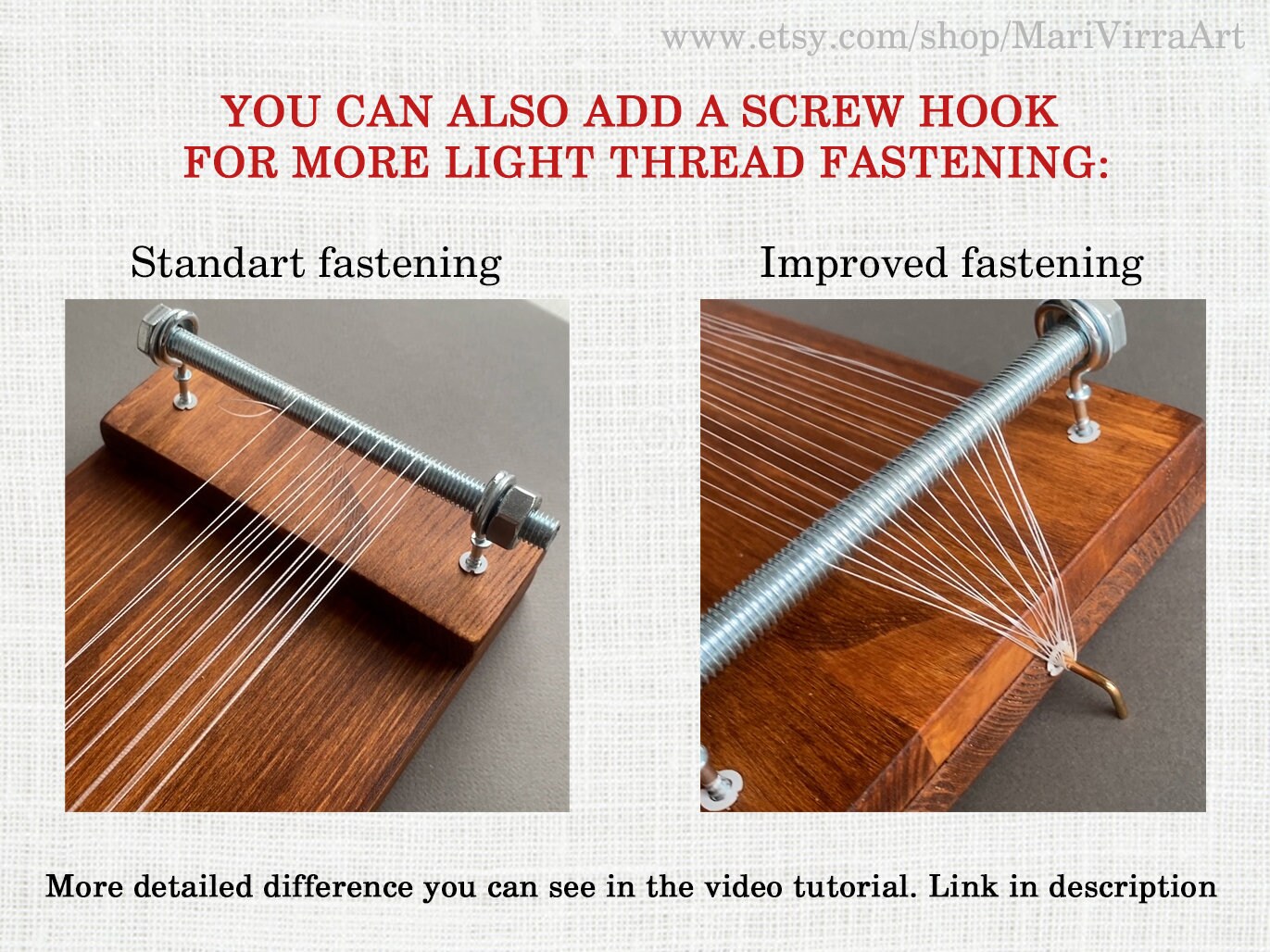 White Wooden Loom for Seed Bead Weaving for Loomed Stitch - Etsy