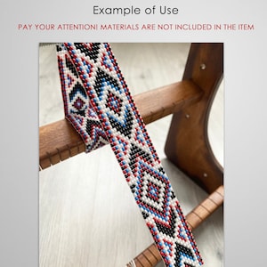 Dark Big Wooden Loom for LONG Seed Bead Weaving - for Wide Loomed ...