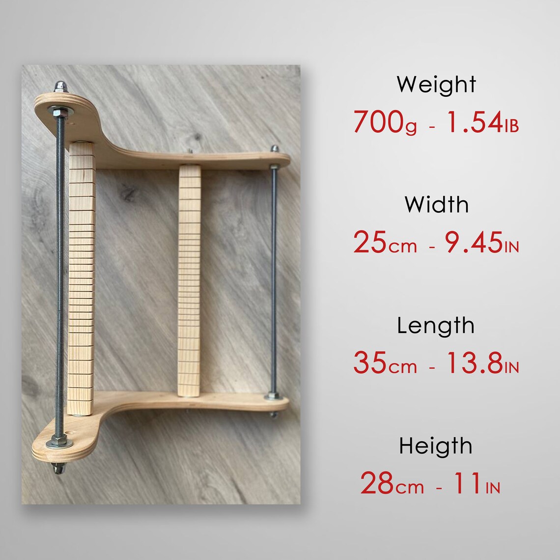 Big Wooden Loom for LONG Seed Bead Weaving for Loomed Stitch - Etsy