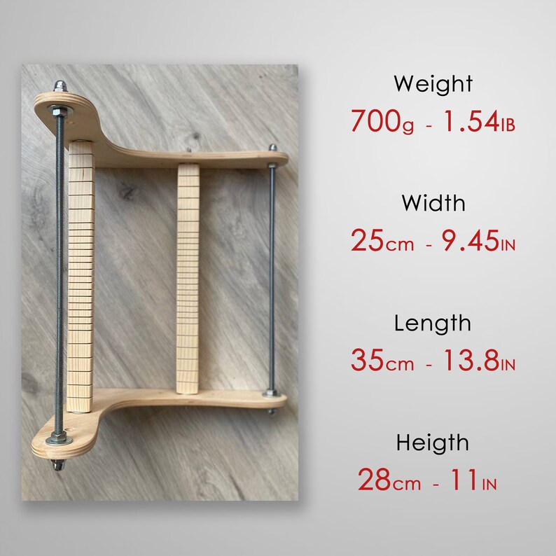 Big Wooden Loom for LONG Seed Bead Weaving for Loomed Stitch - Etsy