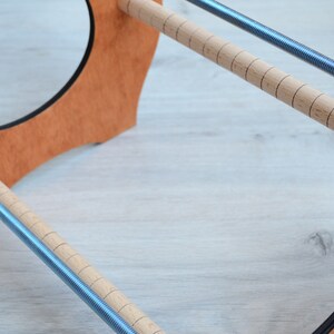 Brown Wooden Loom for LONG Seed Beadwork Weaving for Loomed Stitch Hat ...