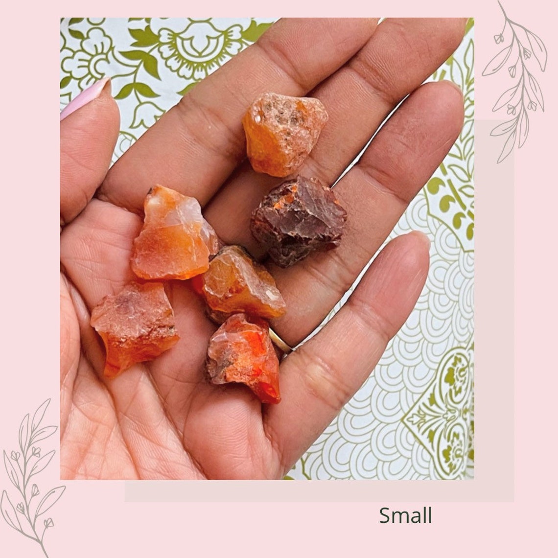 Spécimen de cristal de cornaline brut de qualité supérieure / - Etsy Canada