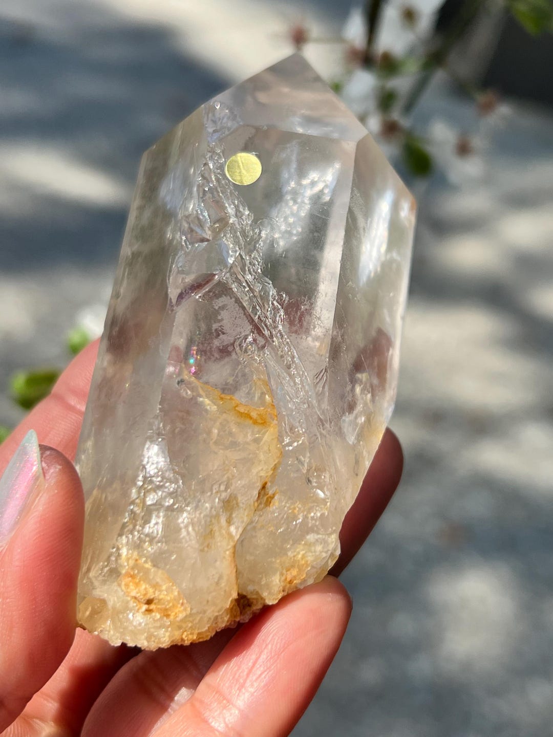 Rare & Powerful Lightning Quartz From Diamantina, Brazil / Rainbow ...