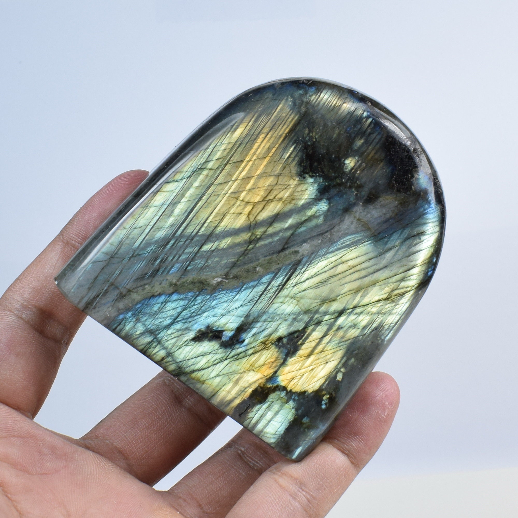 350g Polished Blue Labradorite DecorationLabradorite Gemstone | Etsy