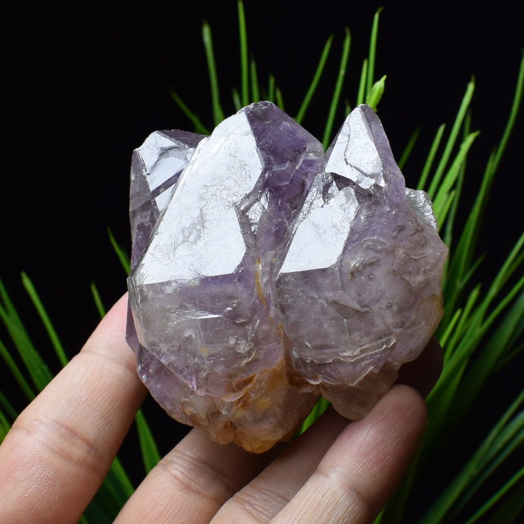 Smoky Skeletal Elestial Amethyst Crystal,african Crystal,anniversary ...