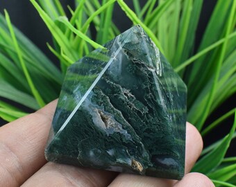 JADE Natural Medium Gemstone Crystal Pyramid 27-30mm - Etsy