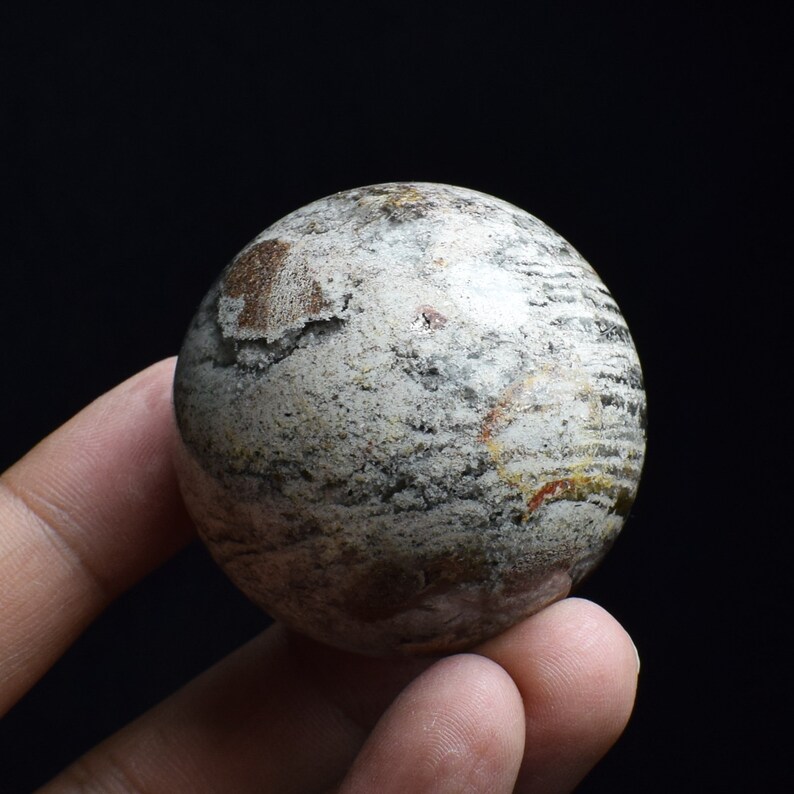 1.77 Natural Ghost Phantom Quartz Crystal Ball | Etsy