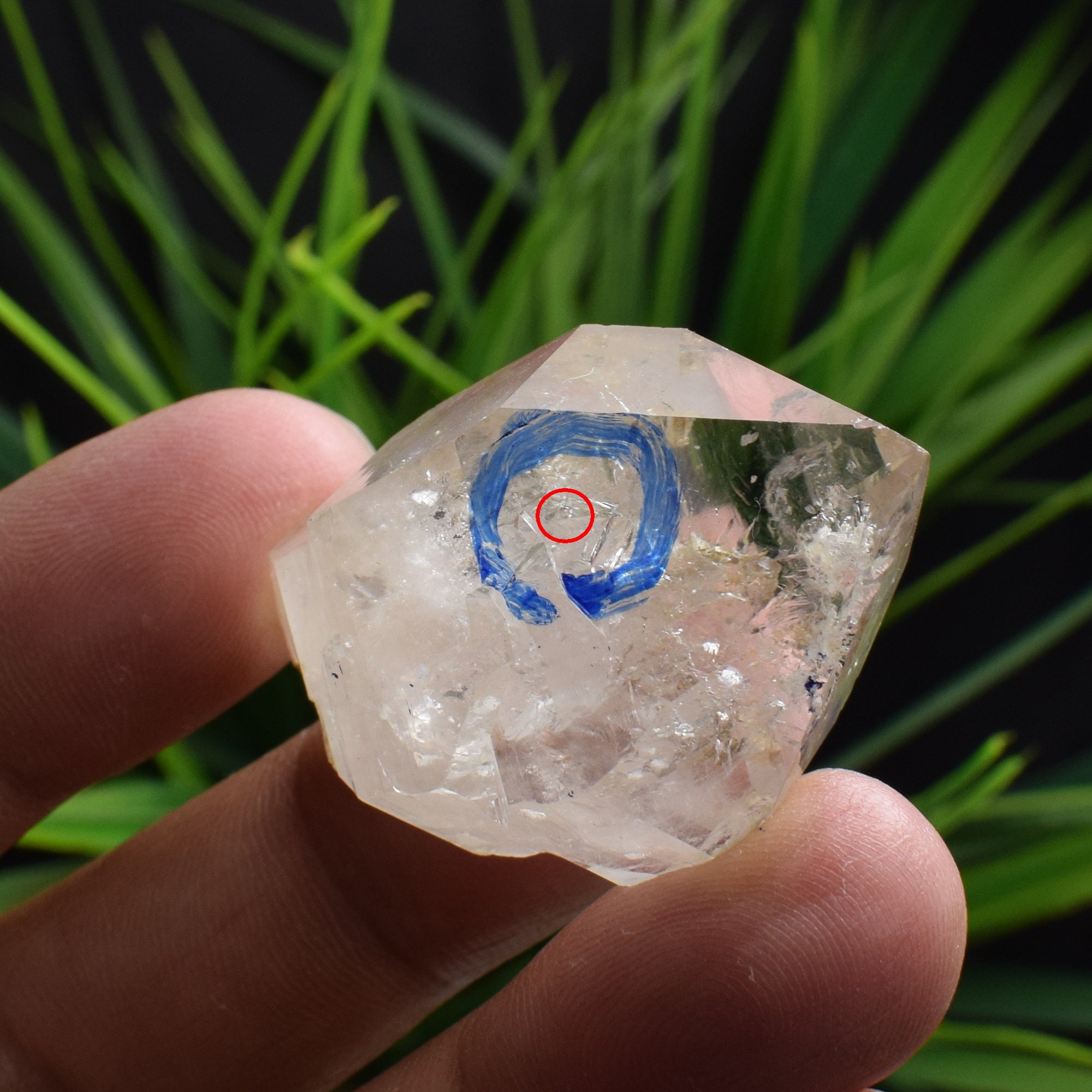 22g Moving Water Bubble Quartz Crystalenhydro Crystalmineral | Etsy