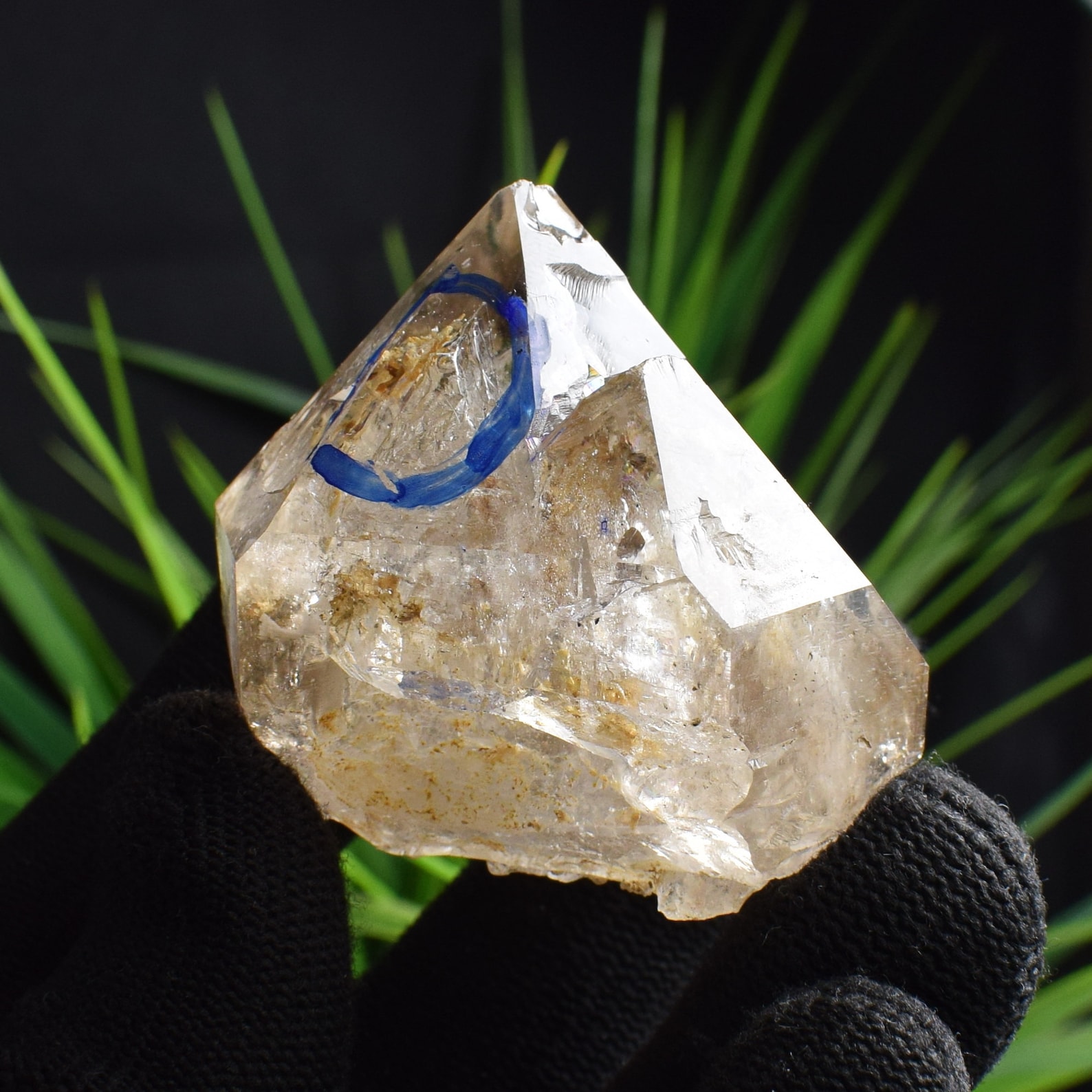 84g Moving Water Bubble Quartz Crystal,enhydro Crystal,mineral ...