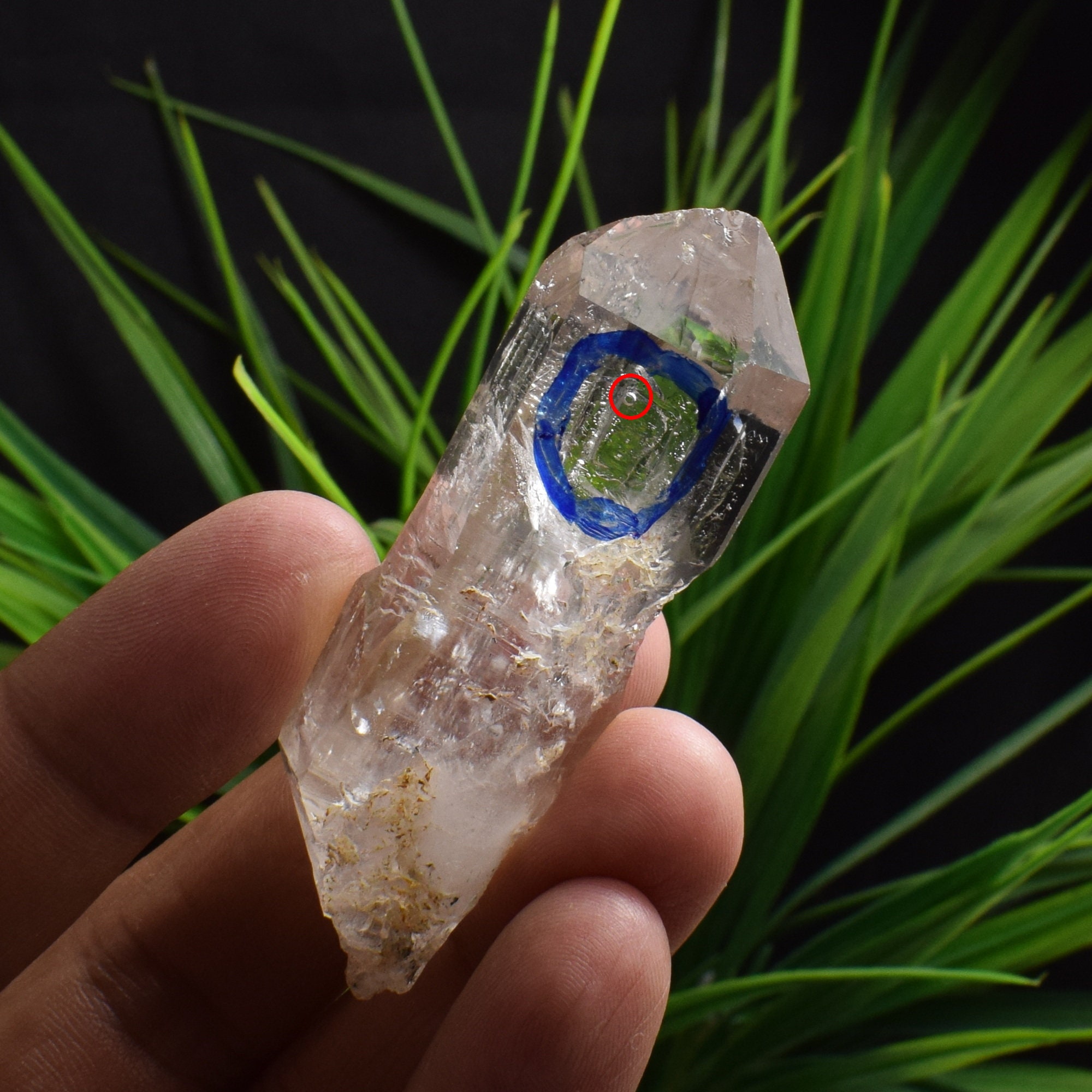 36g Moving Water Bubble Quartz Crystalenhydro Crystalmineral - Etsy