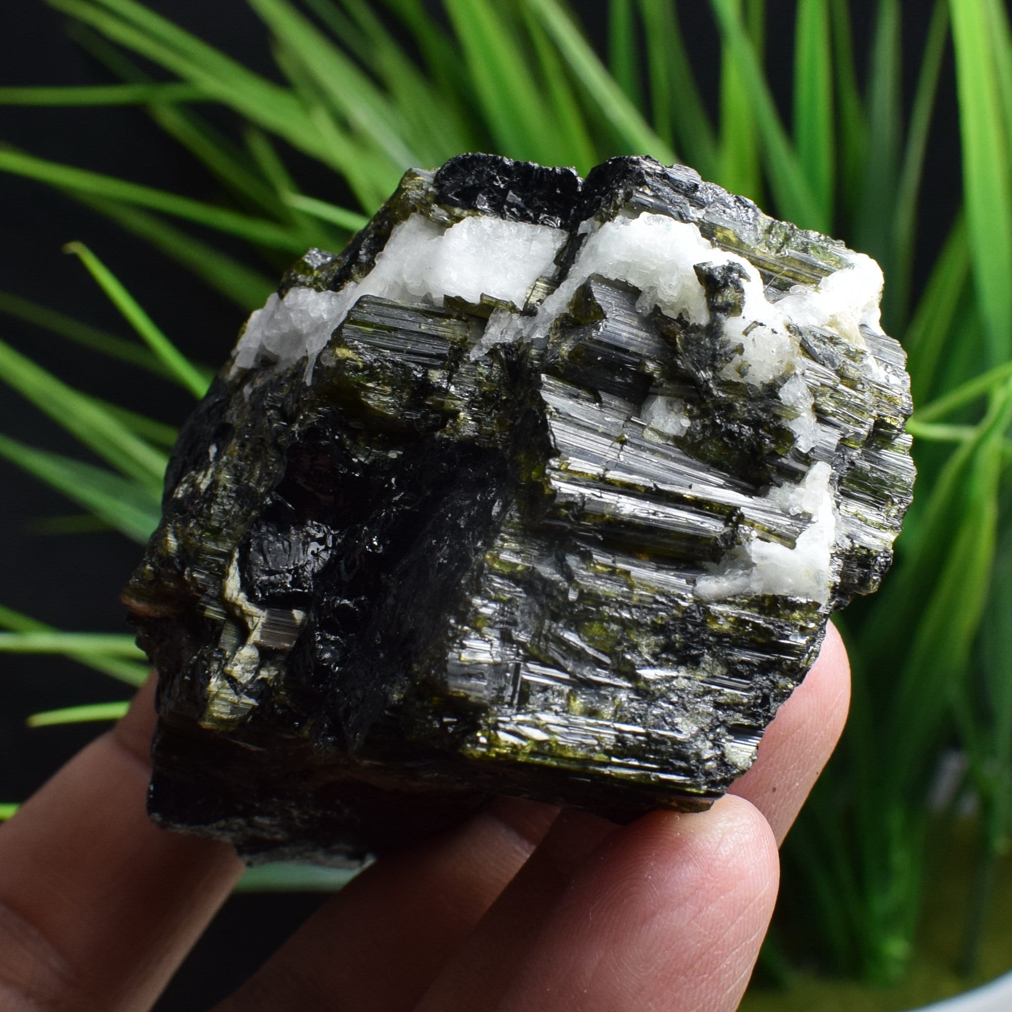 Raw Green Tourmaline