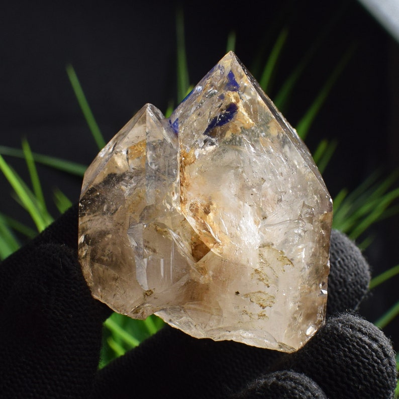 84g Moving Water Bubble Quartz Crystal,enhydro Crystal,mineral ...