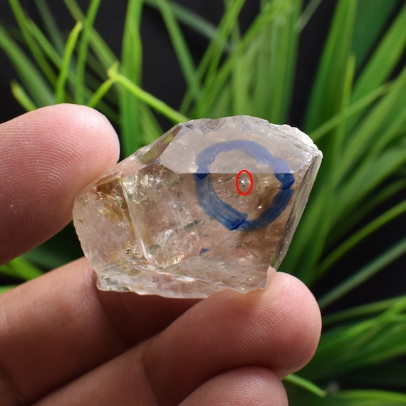 22g Tiny Moving Water Bubble Quartz Crystalenhydro - Etsy