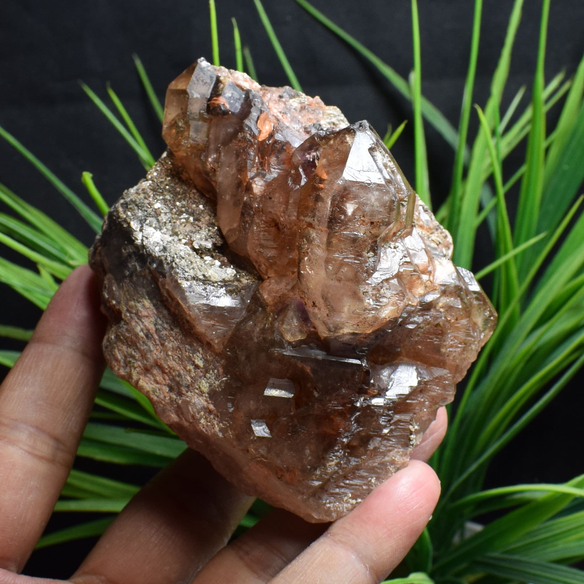 596g Super Seven Quartz Crystalmelody Stoneamethyst Smoky | Etsy