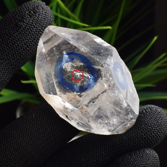 53g Double Moving Water Bubble Quartz Crystalenhydro Smoky | Etsy