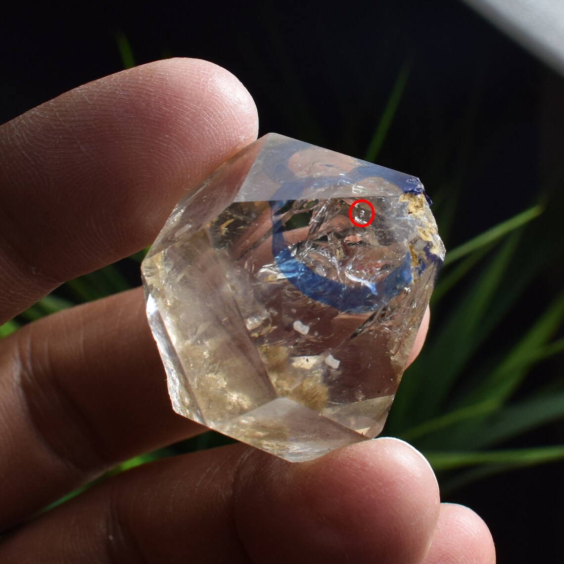 Moving Water Bubble Quartz Crystal,enhydro Crystal,mineral Specimens ...