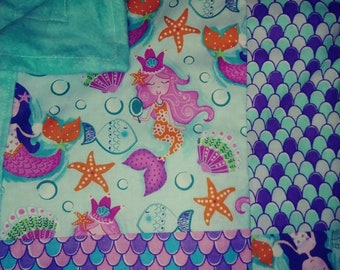 Mermaid quilt | Etsy