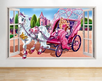 Barbie wall decal | Etsy