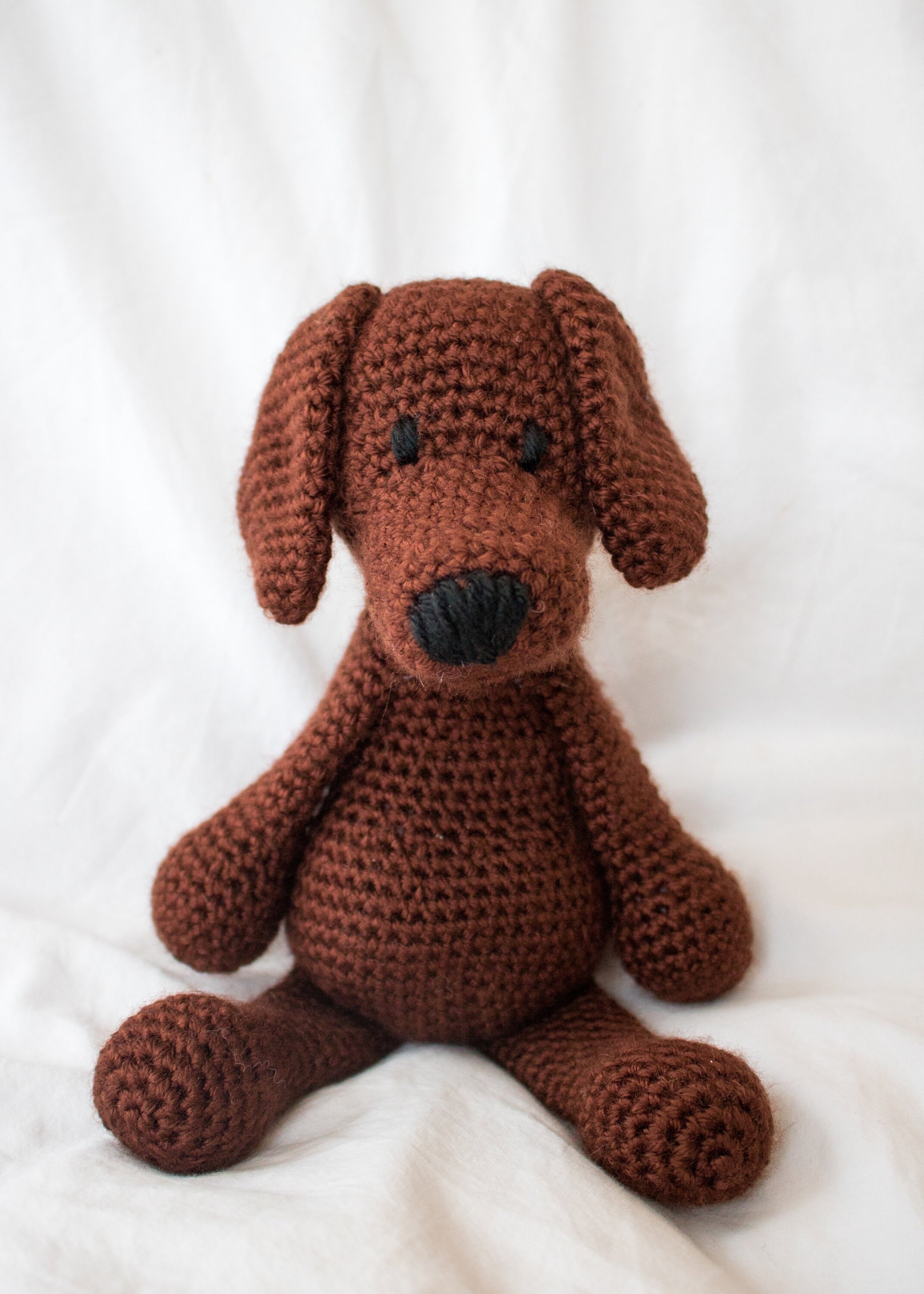 Chocolate Labrador Retriever // Crochet Labrador // Toy Dog // - Etsy ...