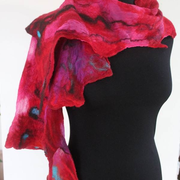 Felted Scarf - Etsy