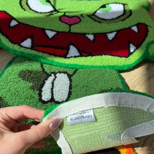 Flippy Custom Tufted Rug Tufted Custom Rug Happy Friends - Etsy