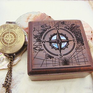Brass Compass - Etsy