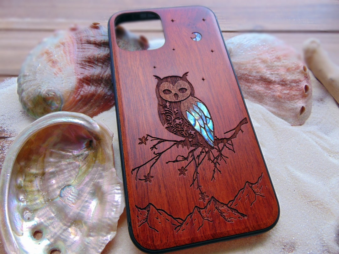 Unique iPhone 17 Pro Max, Air Cases With Abalone Shell Inlay - Handmade ...