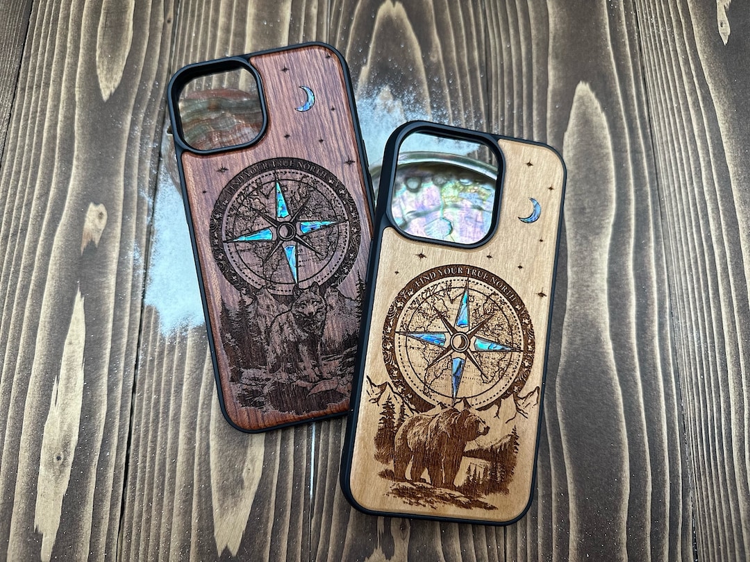 Unique iPhone 17 Pro Max, Air Cases With Abalone Shell Inlay - Handmade ...