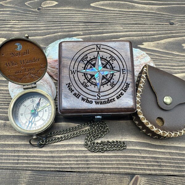 Personalized Compass - Etsy