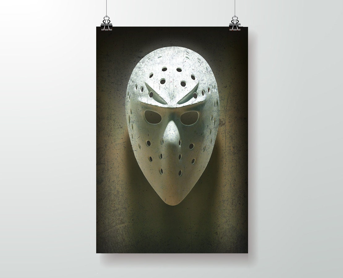 Nhl Goalie Masks Poster