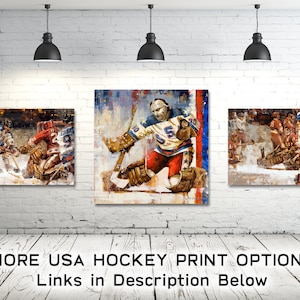 Miracle on Ice Posters Set of 3 - Set #2 Vertical Format - 1980 ...
