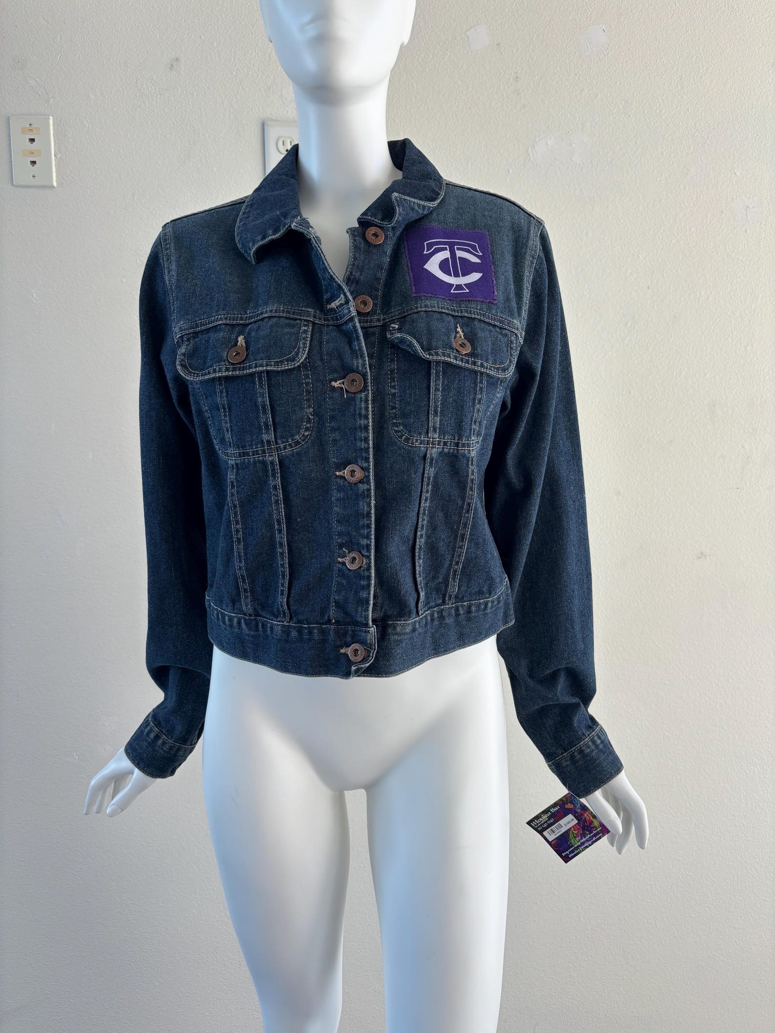 Prince Denim Jacket – Minnesota Graphic (women’s Medium) - Etsy