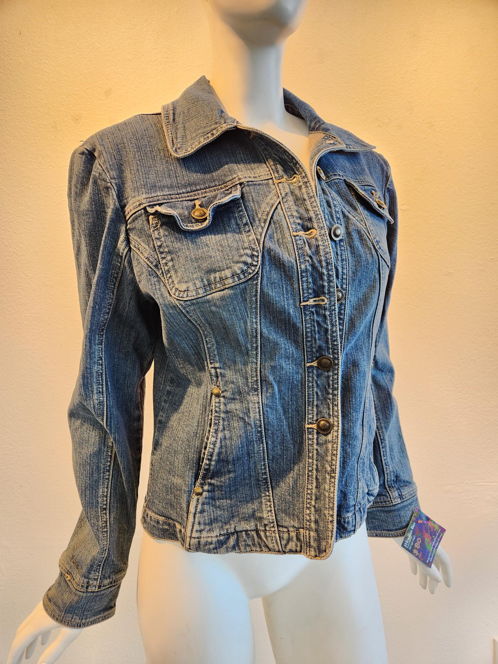 Tupac Denim Jacket S - Etsy