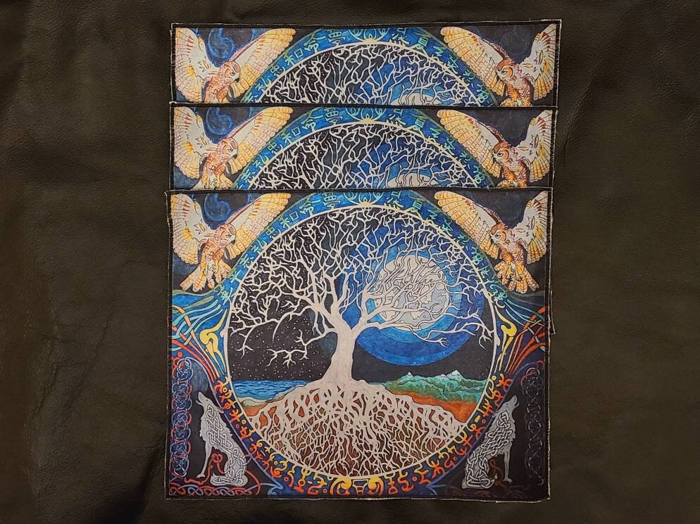 XL Tree of Life Patch | Etsy