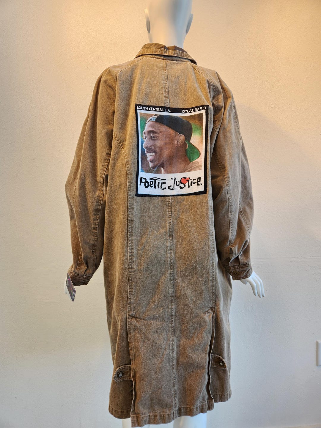 Tupac Jacket M - Etsy