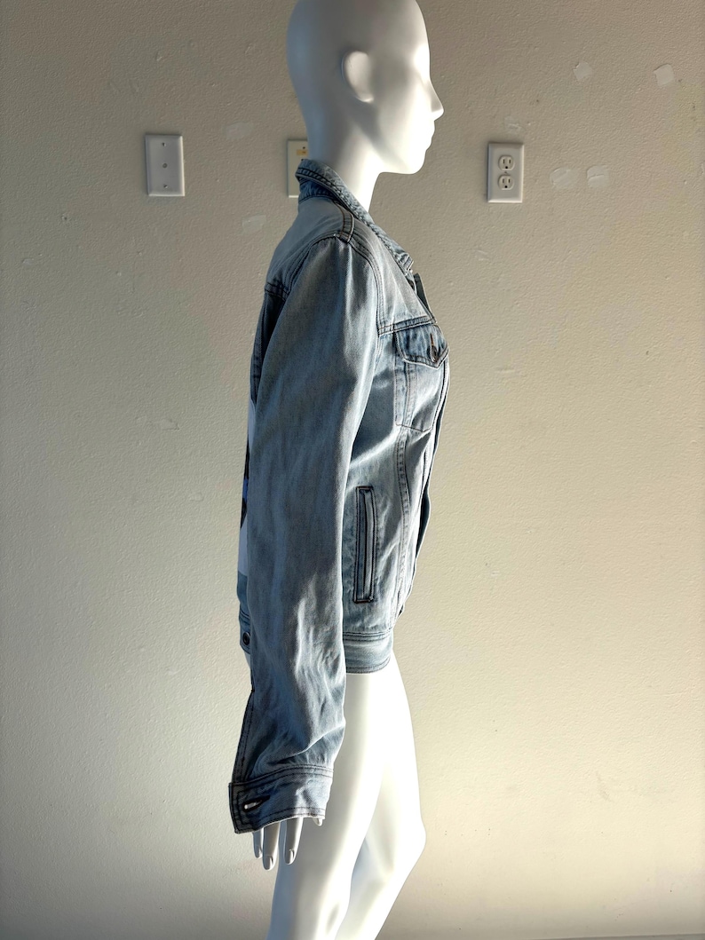 Prince Purple Rain Denim Jacket (men's Small) - Etsy
