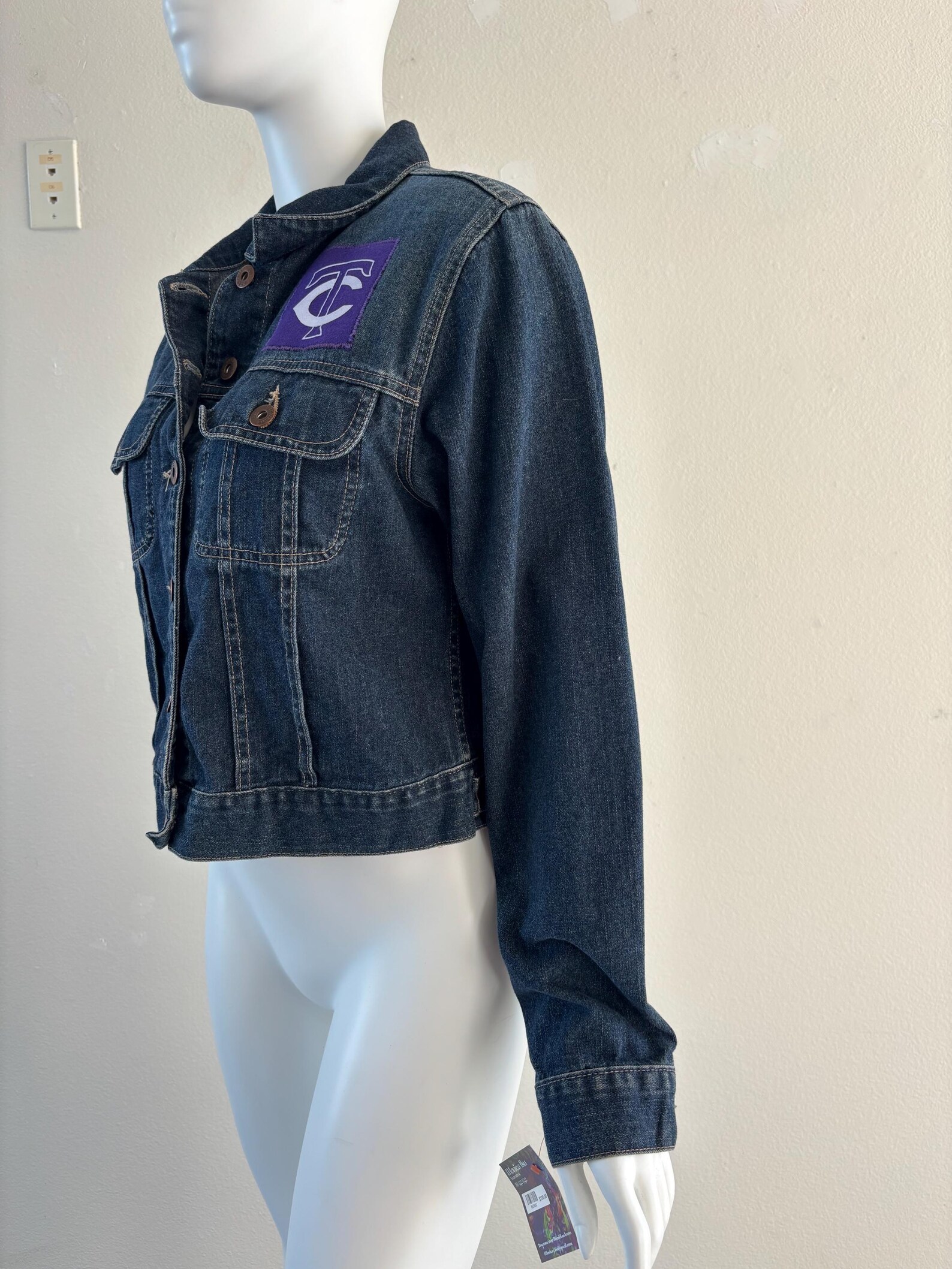 Upcycled Prince Denim Jacket – Minnesota Graphic (women’s Medium) - Etsy
