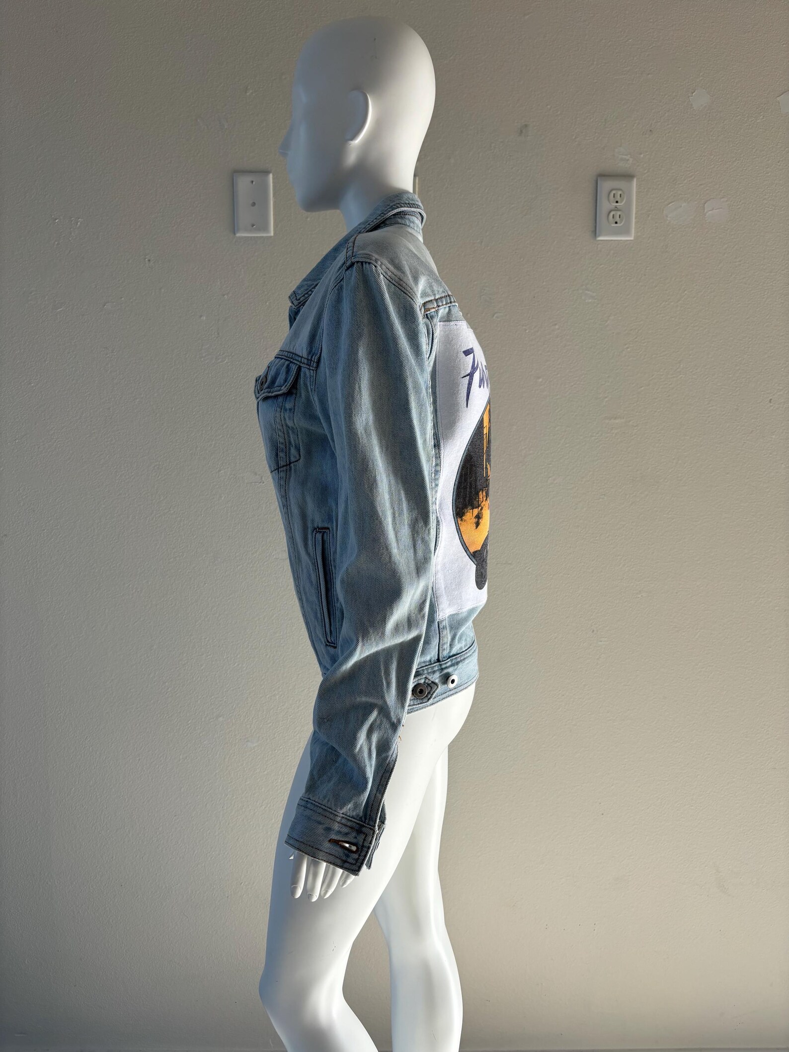 Prince Purple Rain Denim Jacket (men's Small) - Etsy