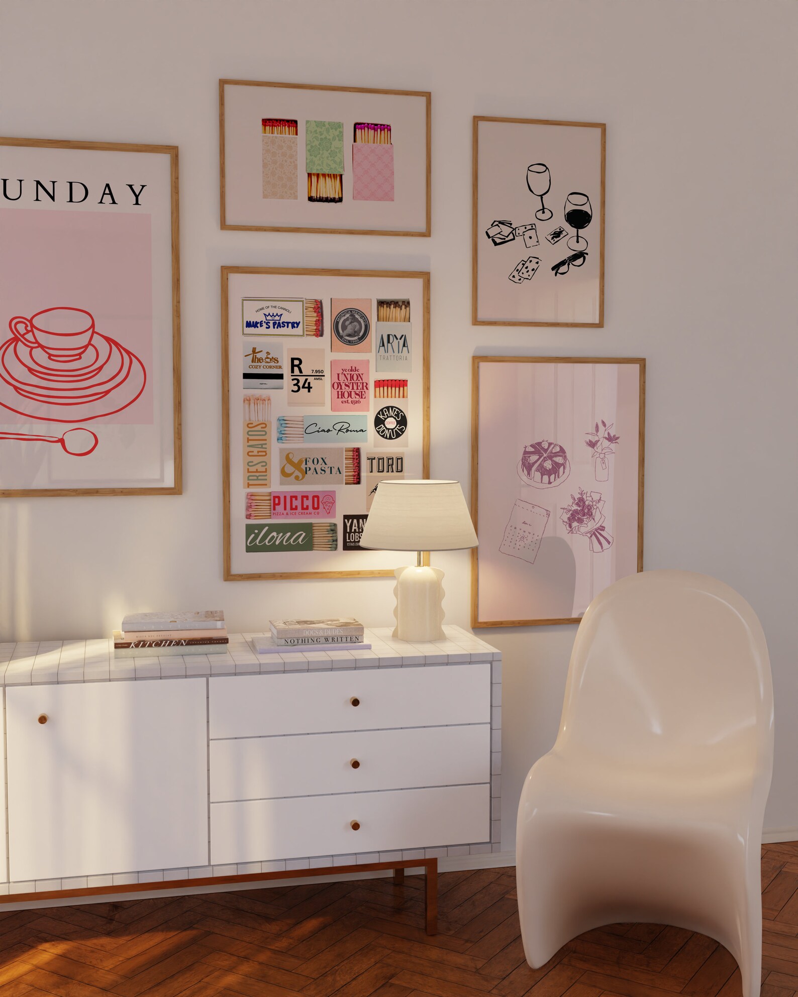 Pink Sunday Digital Wall Art/poster - Etsy